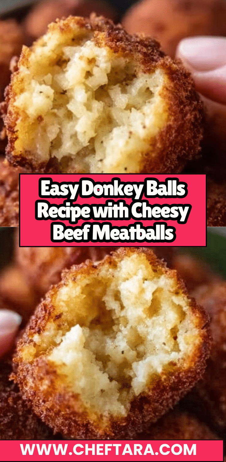 Donkey Balls: Cheesy Savory Ground Beef Bites to Delight